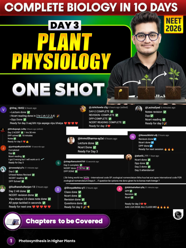 Unit 4 Plant Physiology Finall.. | PDF