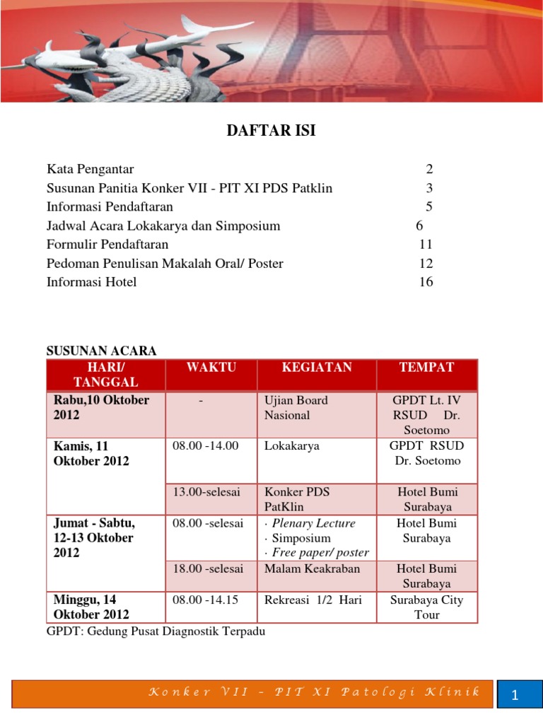 Final PIT PDS Patklin 2012 | PDF | Sains & Matematika