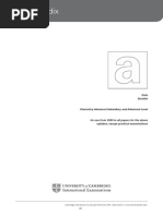 9701 A Level Chemistry Data Booklet | PDF | Amine | Carboxylic Acid