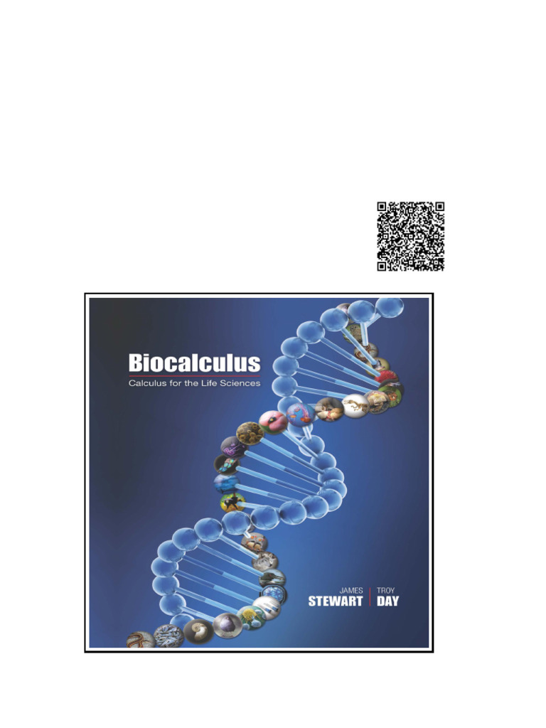 Biocalculus Calculus For Life Sciences by James Stewart | PDF