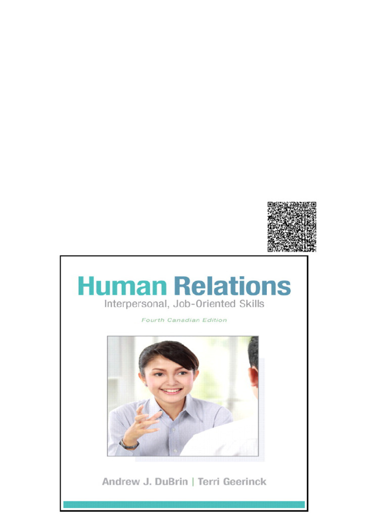 Solution Manual For Human Relations: Interpersonal, Job-Oriented Skills ...