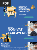 VAT vs Non-VAT: Key Differences Explained | PDF | Value Added Tax | Taxes