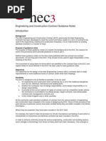 NEC3 Professional Services Contract - Final Draft | Offer And ...