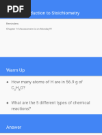 Class 11 Stoichiometry Practice Problems | PDF | Stoichiometry | Mole ...