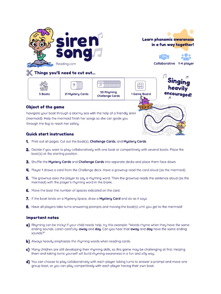Siren Song Pack 01 | PDF