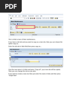 SAP Easy Access Tcode Overview | PDF | Sales | Inventory
