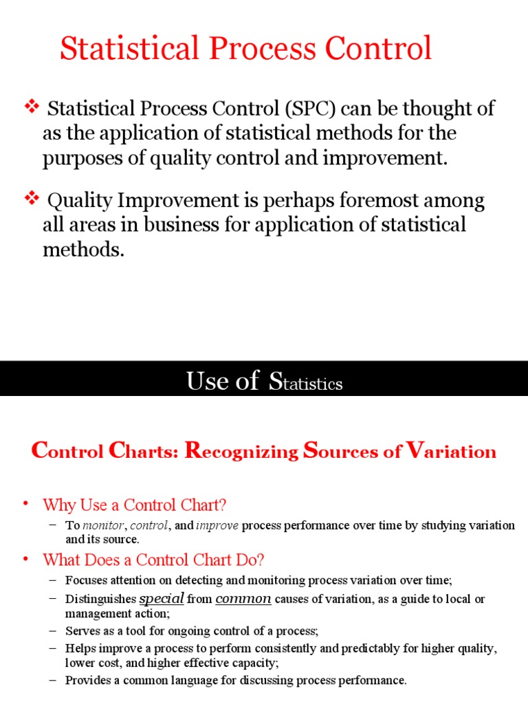 SPC | PDF | Statistics | Engineering Tolerance