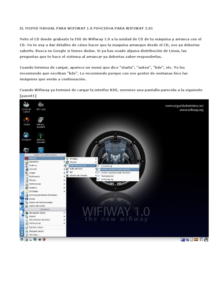 Wifiway Tutor Facil | PDF | Ventana (informática) | Red de computadoras