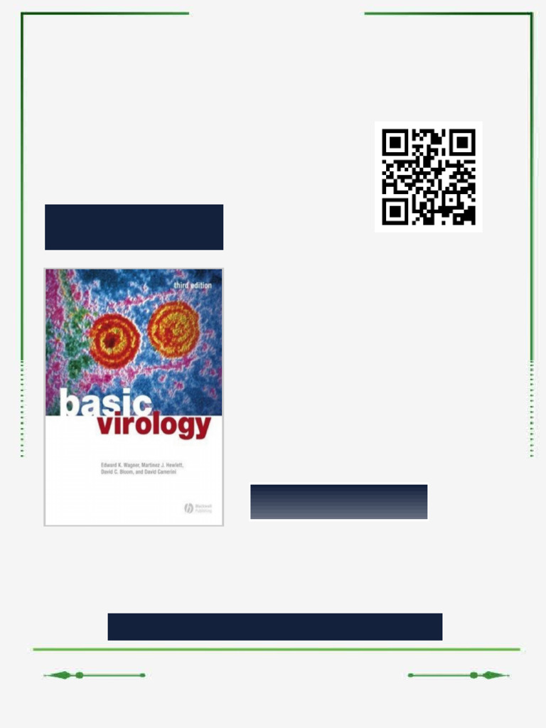 Basic Virology 3rd Edition by Edward Wagner, Martinez Hewlett, David ...