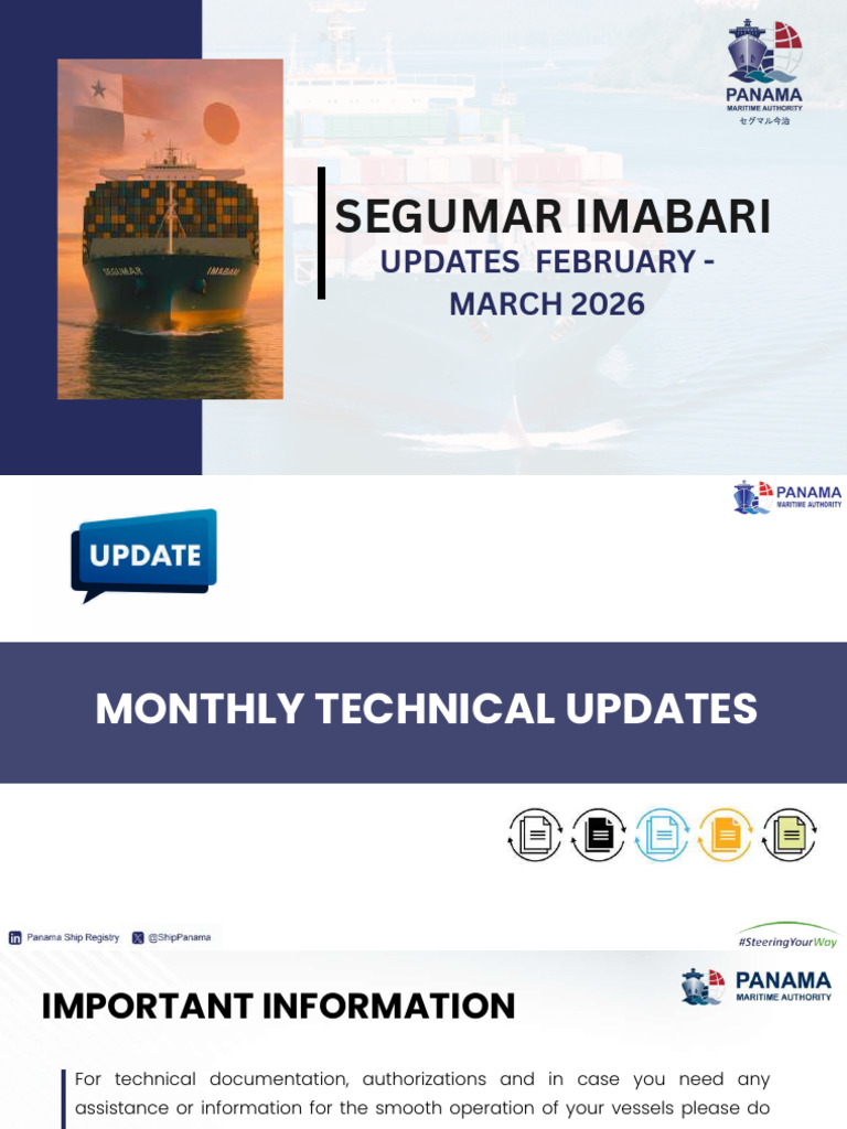 [Segumar Imabari] Monthly Updates - February, March 2026 | PDF | Water ...