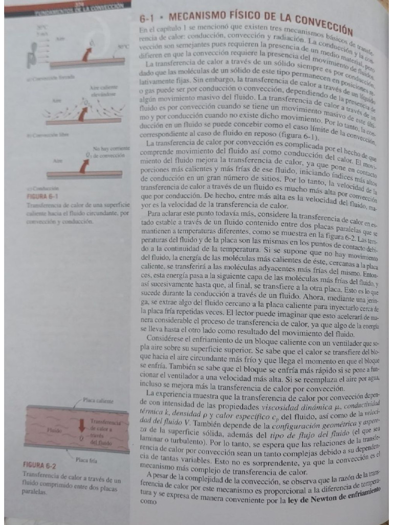 Mecanismos de Transferencia de Calor Por Conveccion | PDF