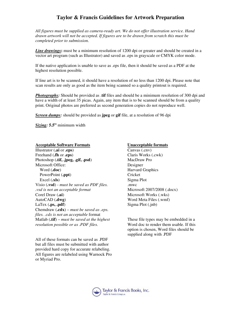 Art Guidelines | PDF