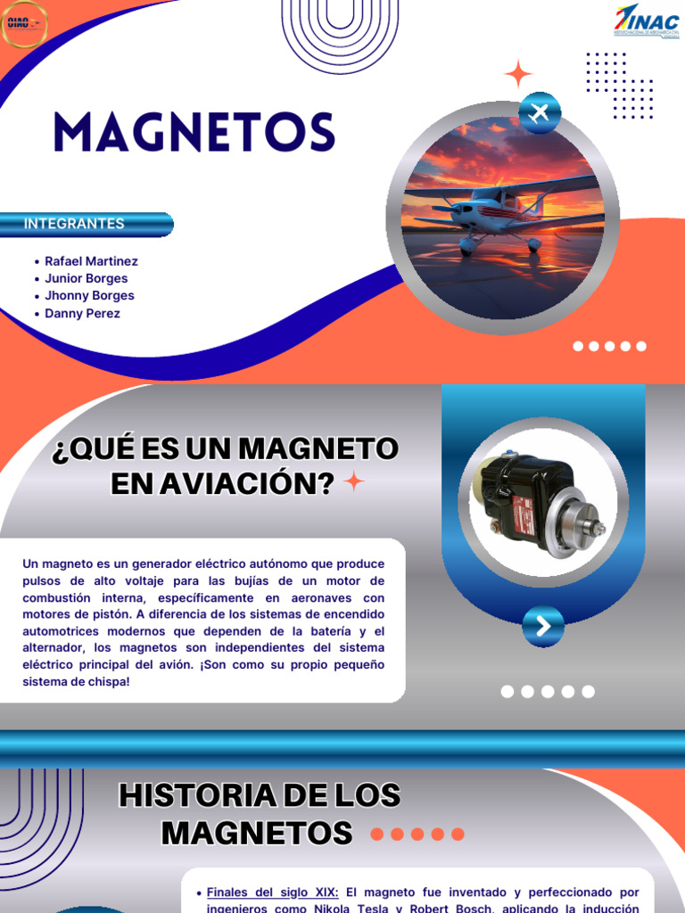 MAGNETOS de Avión A Pistón | PDF | Ingeniería mecánica | Electricidad