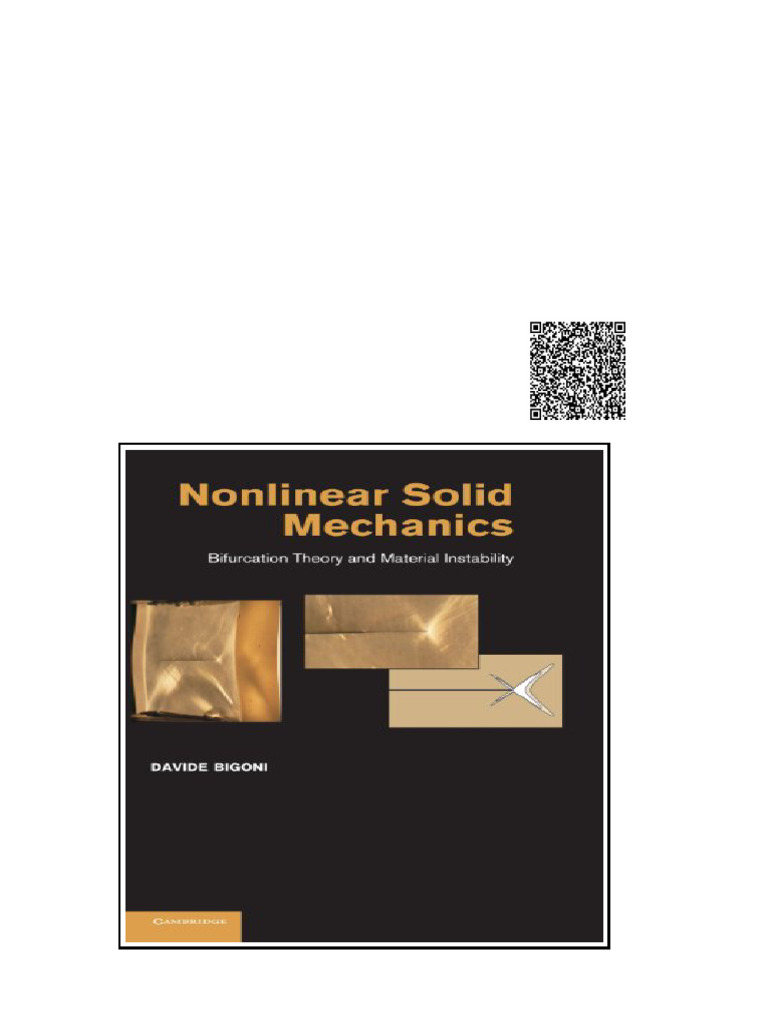 Nonlinear Solid Mechanics Bifurcation Theory and Material Instability ...