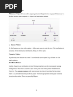 Overview of Impact Printers Types | PDF | Printer (Computing) | Printing