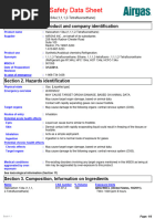 R134a Refrigerant Safety Data Sheet | PDF