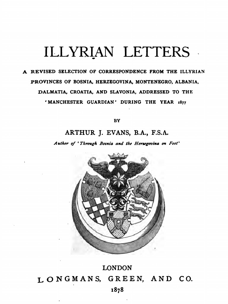 Illyrian Letters - Arthur J. Evans (1878) | PDF