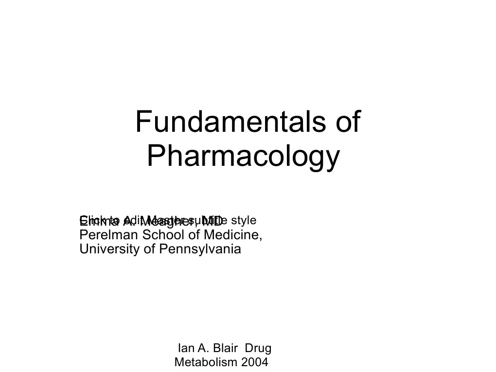 Introduction To Pharmacology | PDF | Pharmacology | Pharmacokinetics