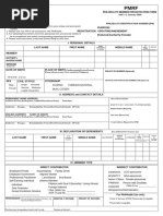 PhilHealth Member Registration Form (PMRF) | PDF