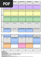7 Habits Weekly Planner Clean Template | PDF | Sports