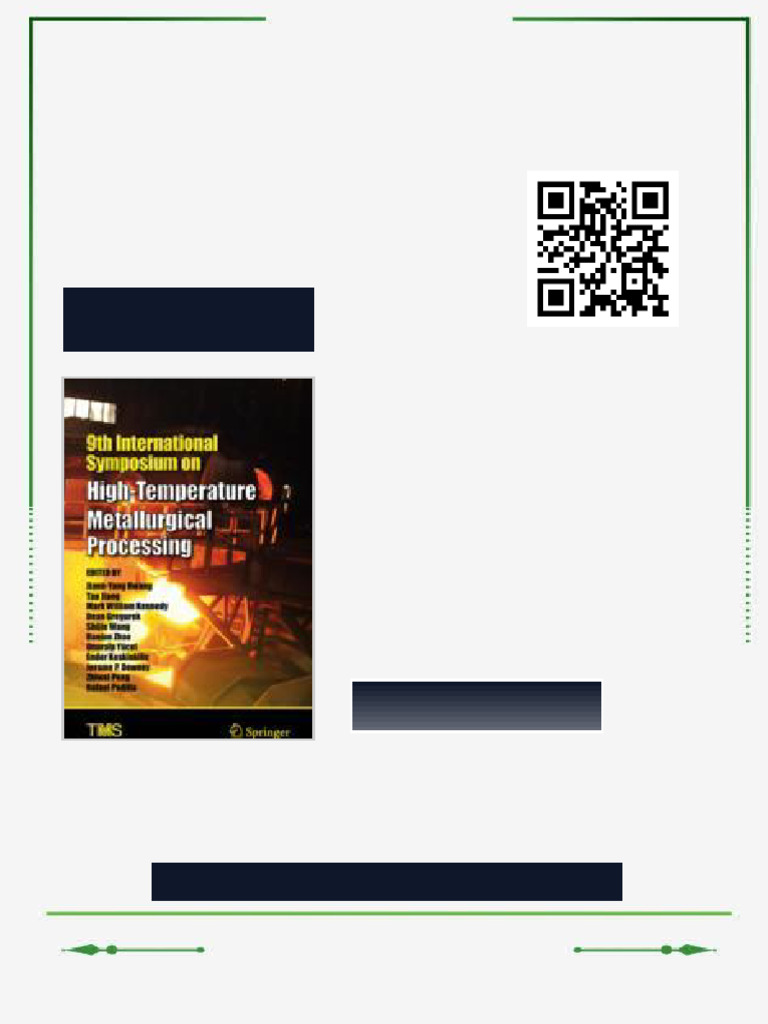 9th International Symposium on High Temperature Metallurgical ...