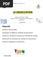 Définition et procédés de dessiccation | PDF | Chimie physique | Chimie