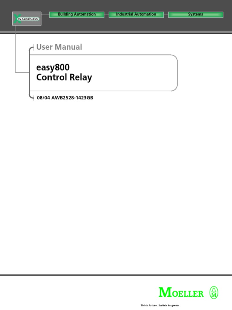 Easy 800 Manual | Download Free PDF | Relay | Electrical Connector