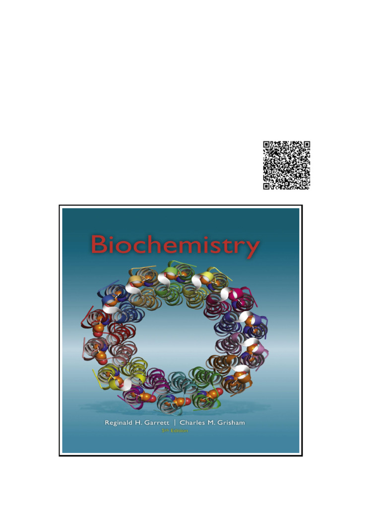 Biochemistry 5th Reginald H Garrett Charles M Grisham | PDF ...