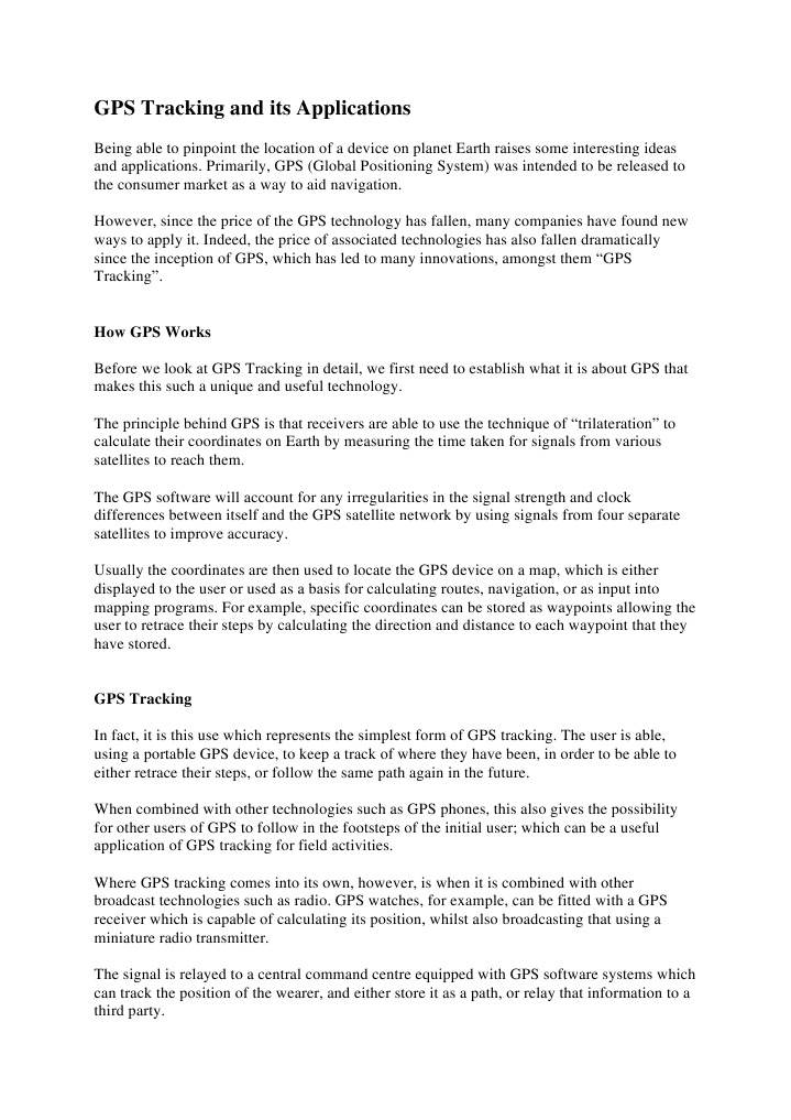 Gps Article3 | PDF