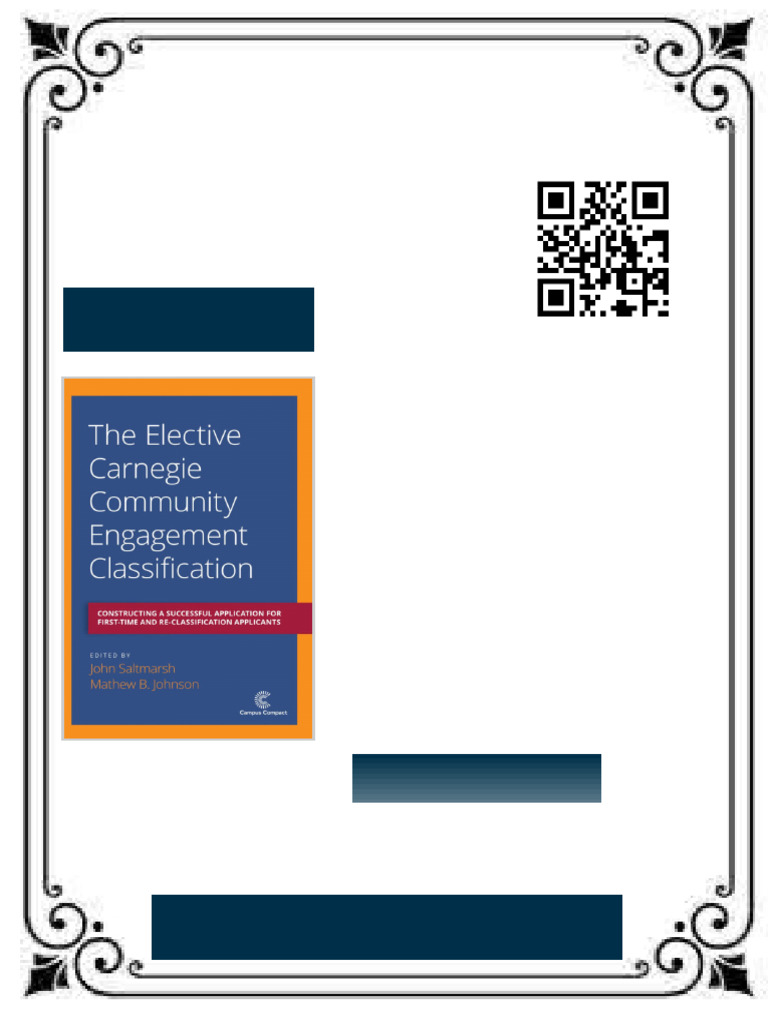 The Elective Carnegie Community Engagement Classification Constructing ...