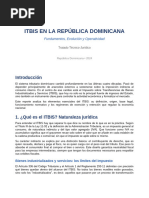 Exenciones y Obligaciones del ITBIS | PDF | Impuestos | Tarjeta de débito