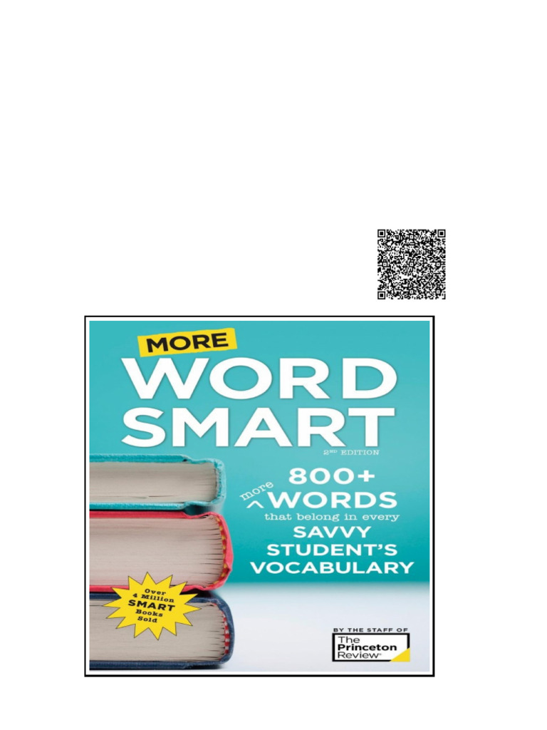 More Word Smart 800 More Words That Belong in Every Savvy Student's ...