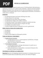 PQRSTU Method for Health Assessment | PDF | Physical Examination | Hand