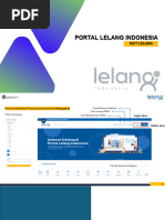 Panduan Lelang Online di lelang.go.id | PDF | Pengelolaan Keuangan & Uang