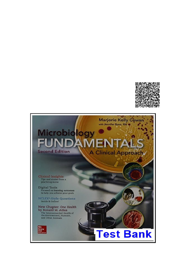 Microbiology Fundamentals A Clinical Approach 2nd Edition Cowan Test ...