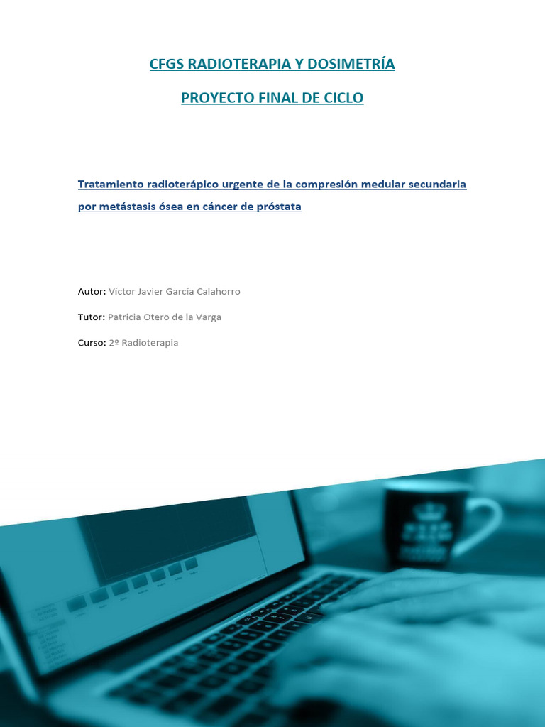 Garcia Calahorro Victor Javier Tfg Radioterapia | PDF | Cáncer | Cancer ...