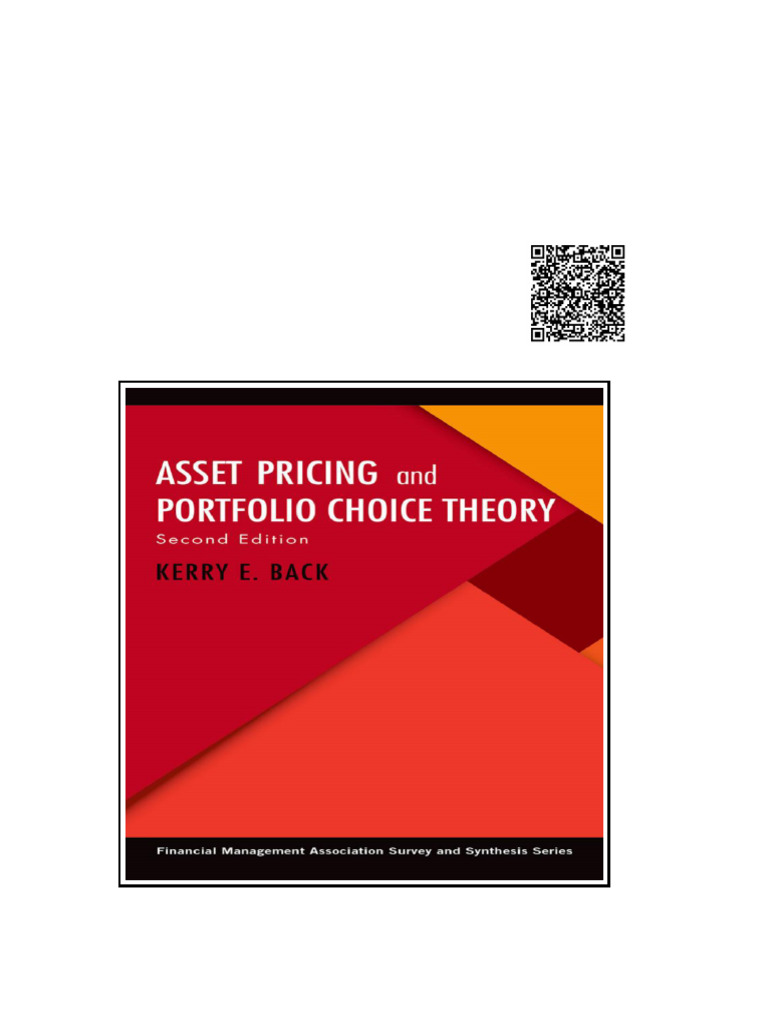Asset Pricing and Portfolio Choice Theory | PDF | Augustine Of Hippo ...