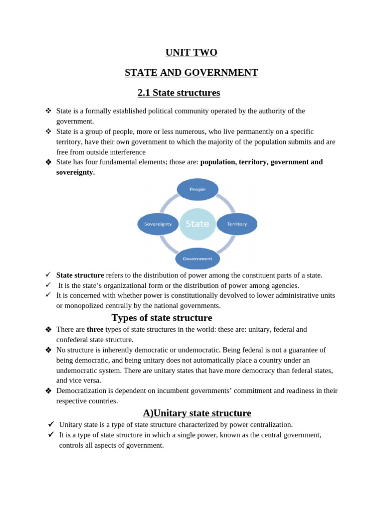 Grade 8 Unit Two Citizenship Short Note | PDF