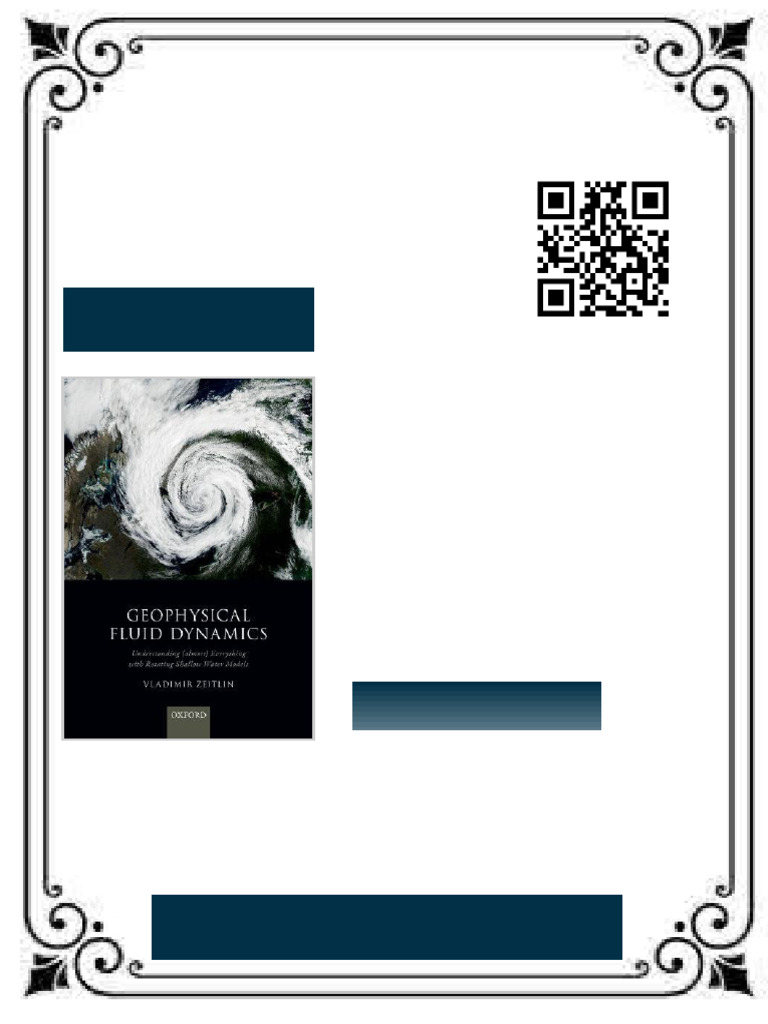 Geophysical Fluid Dynamics: Understanding (Almost) Everything With ...