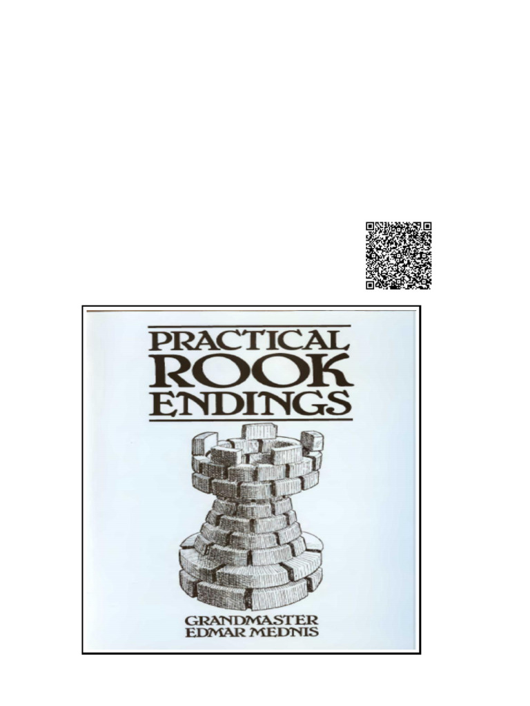 Practical Rook Endings 1, Corrected edition Edition Edmar Mednis ...