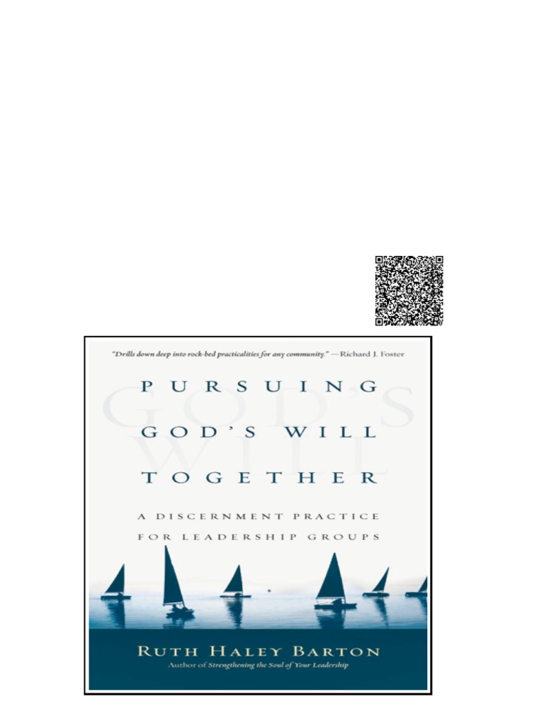 Pursuing God's Will Together A Discernment Practice For Leadership ...