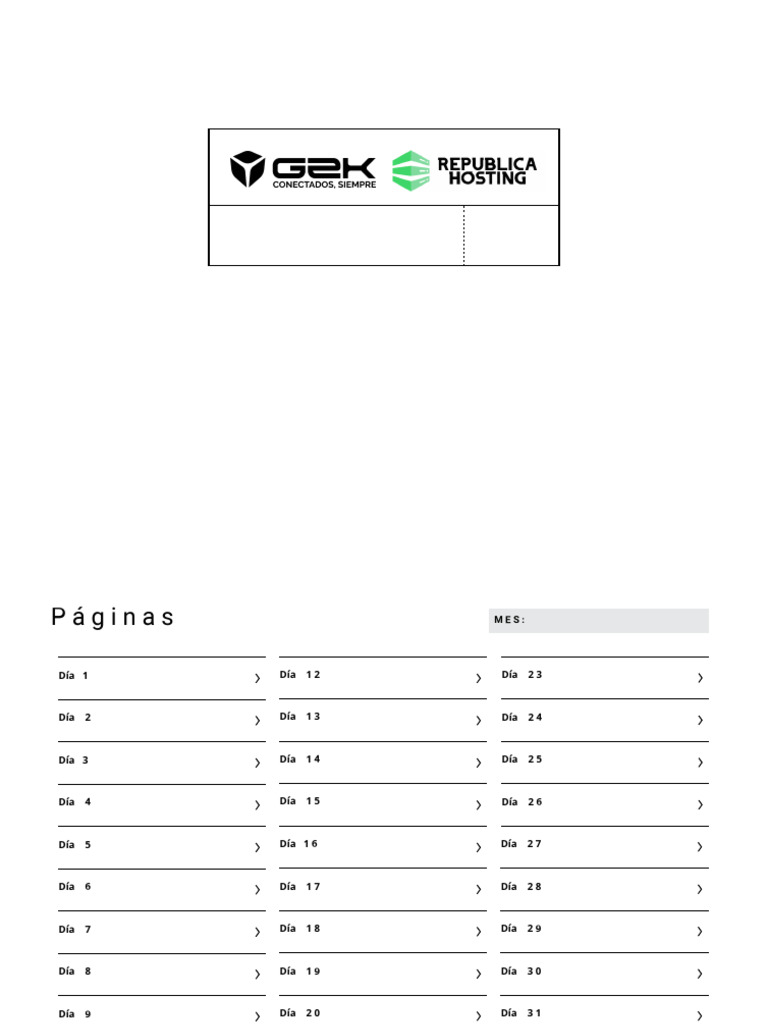 Daily Planner G2k- RH | PDF