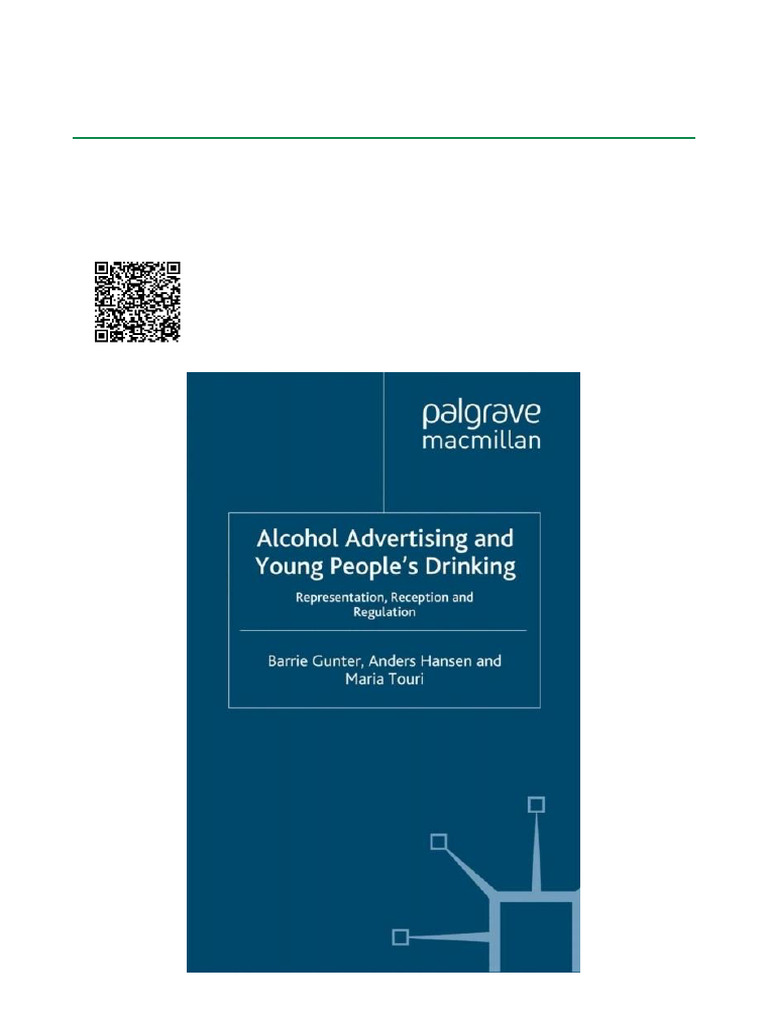 Alcohol Advertising and Young People's Drinking Representation ...