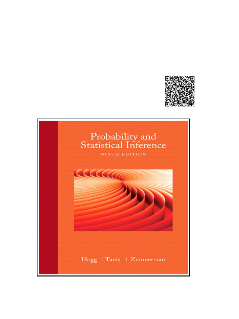 Probability and Statistical Inference 9th Edition | PDF | Psychological ...