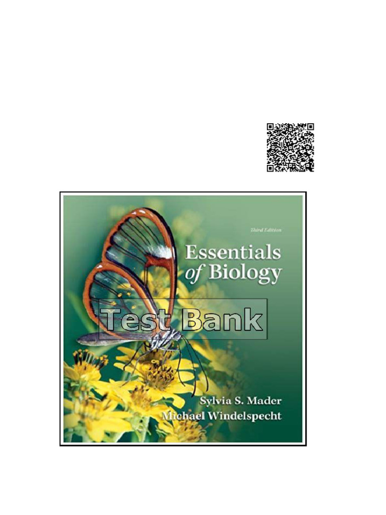 Essentials of Biology 3rd Edition Mader Test Bank | PDF | Mitosis ...