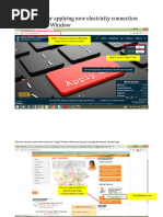 Online Electricity Connection Application Guide | PDF | Computing ...