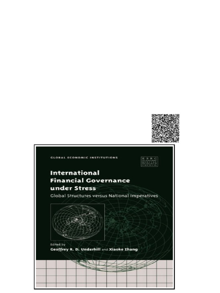 International Financial Governance Under Stress Global Structures ...