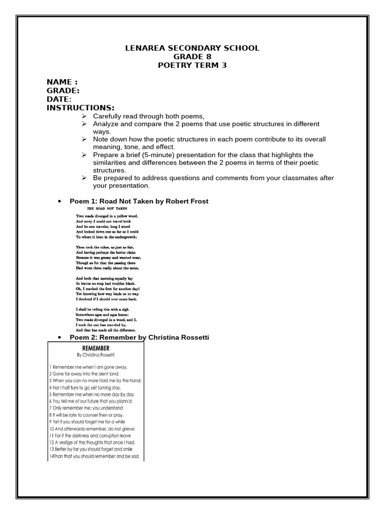 Lesson Plan 6 Homework | PDF
