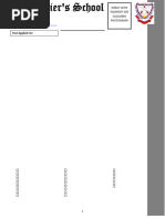 Guyana TSC Employment Application Form | PDF | Academic Degree ...