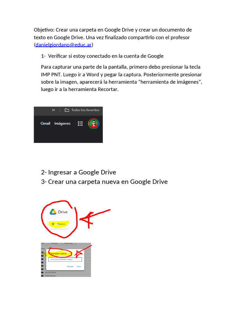 Tutorial Google Drive | PDF